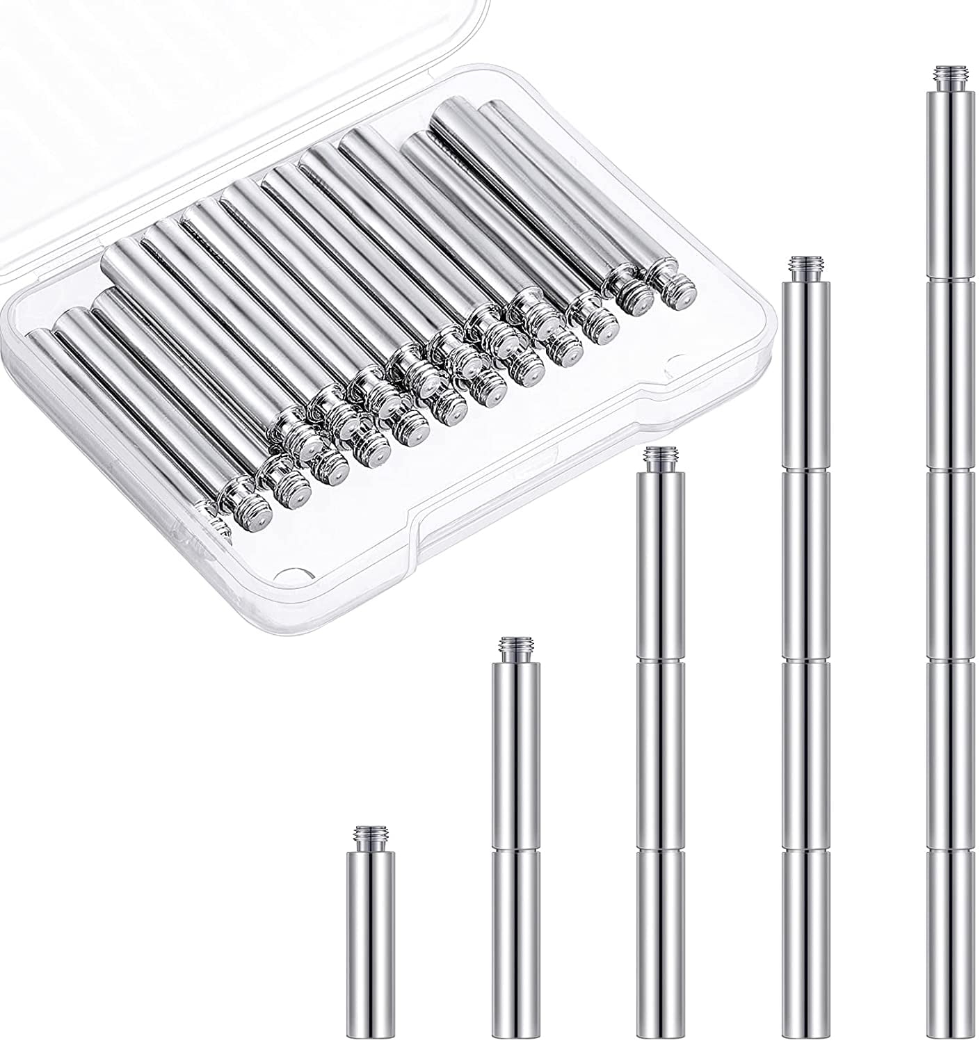 XD-20 Pieces Album-scrapbook Extension Posts Screws Album Extension ...