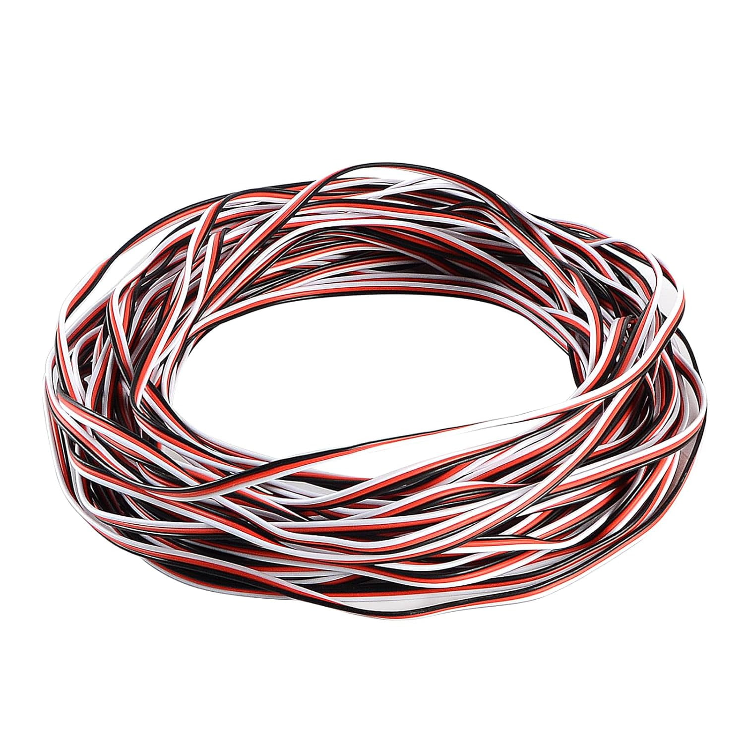 XD-26AWG Servo Cable 50 feet 3-pin Line for Futaba JR RC Servo Hobby ...