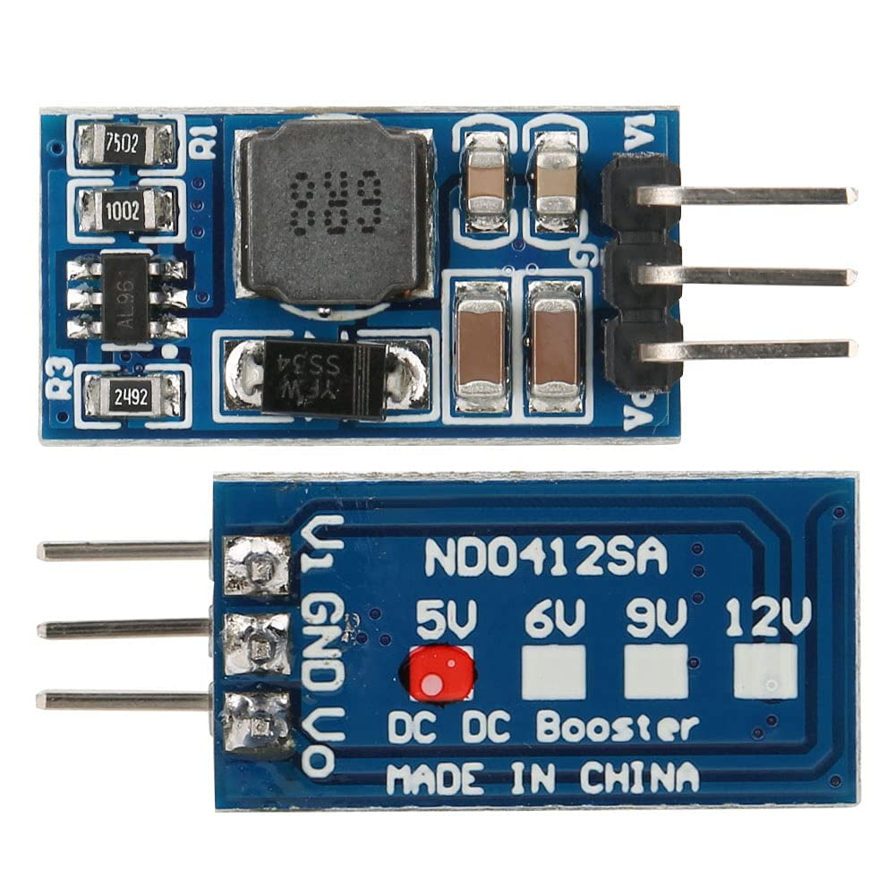 XD-2Pcs DC Step Up Module Boost Converter for LED Motor 7W 1MHZ ...