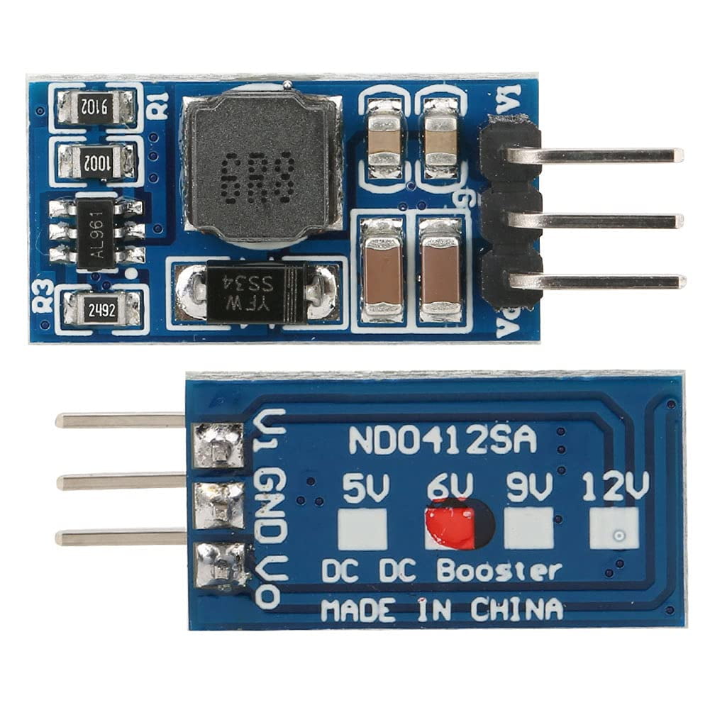 XD-2Pcs DC Step Up Module Boost Converter for LED Motor 7W 1MHZ ...