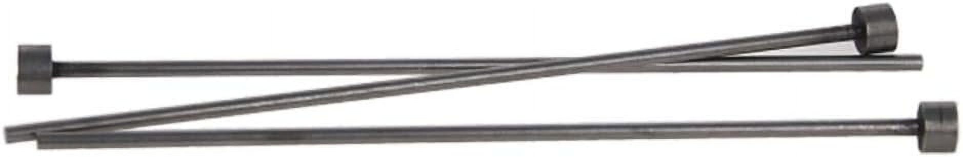 XD-2mm Dia Round Tip Steel Straight Ejector Pin Punches 100mm Long ...