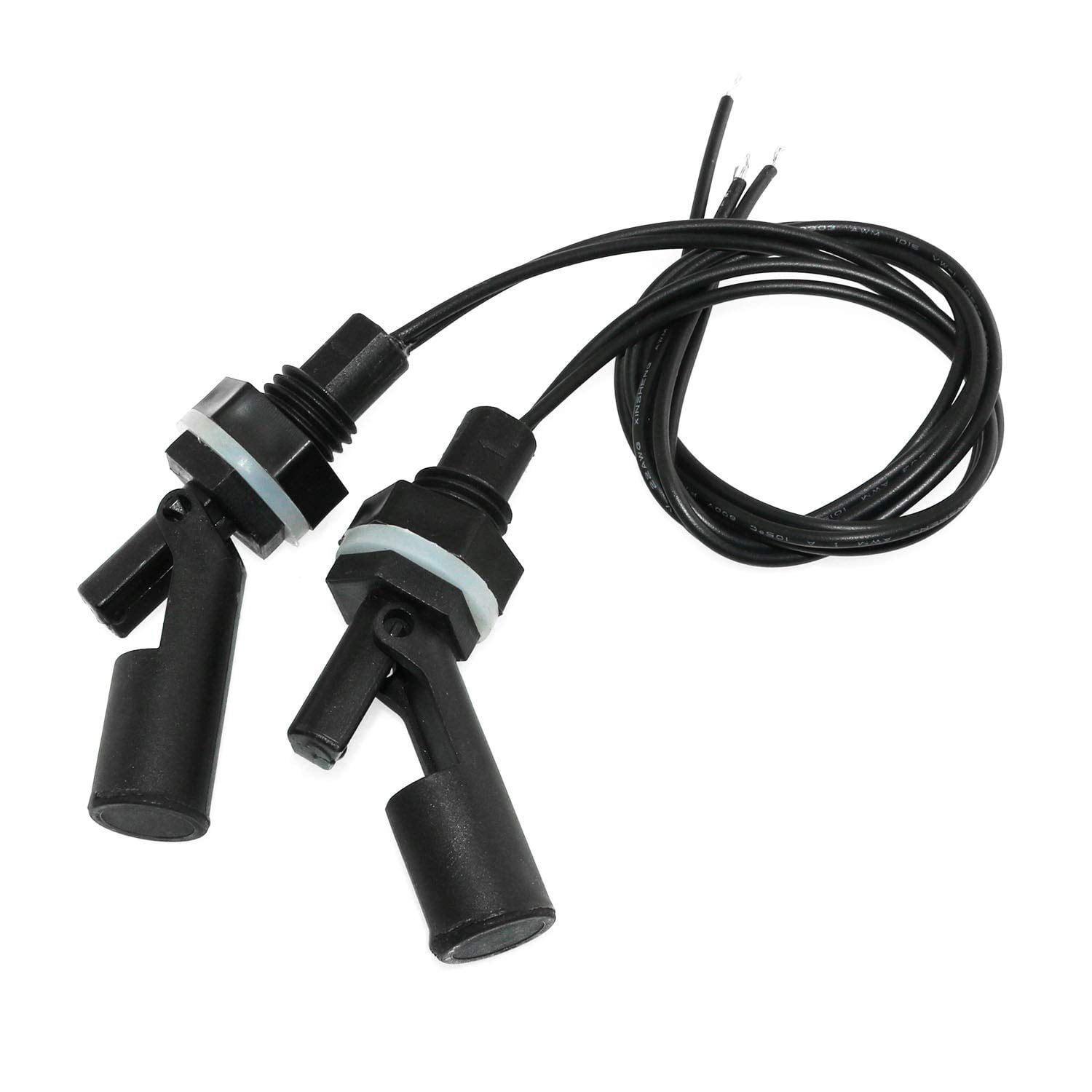 XD-2pcs Water Level Sensor DC 110V Side Mount Horizontal Liquid Float ...