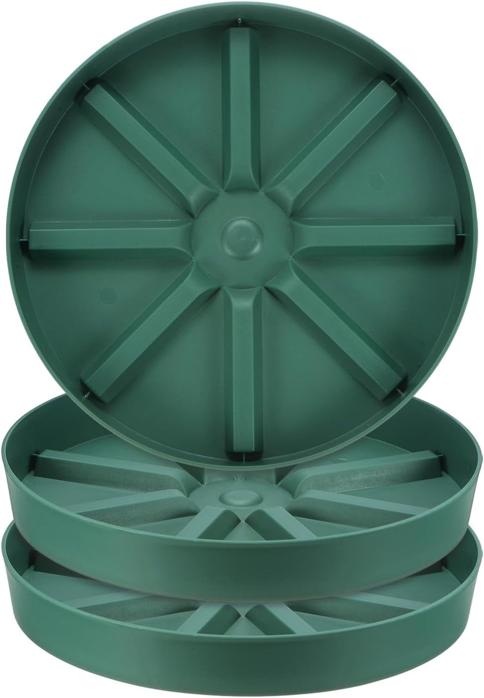 XD-3-Pack Plant Saucer, 7 Inch Flower Pot Saucers, Thicker Anti-Rot ...