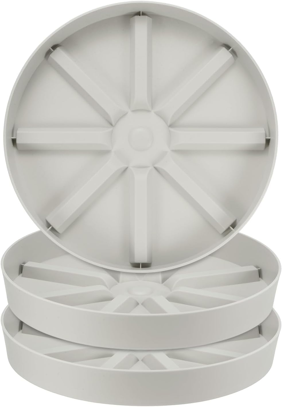 XD-3-Pack Plant Saucer, 7 Inch Flower Pot Saucers, Thicker Anti-Rot ...
