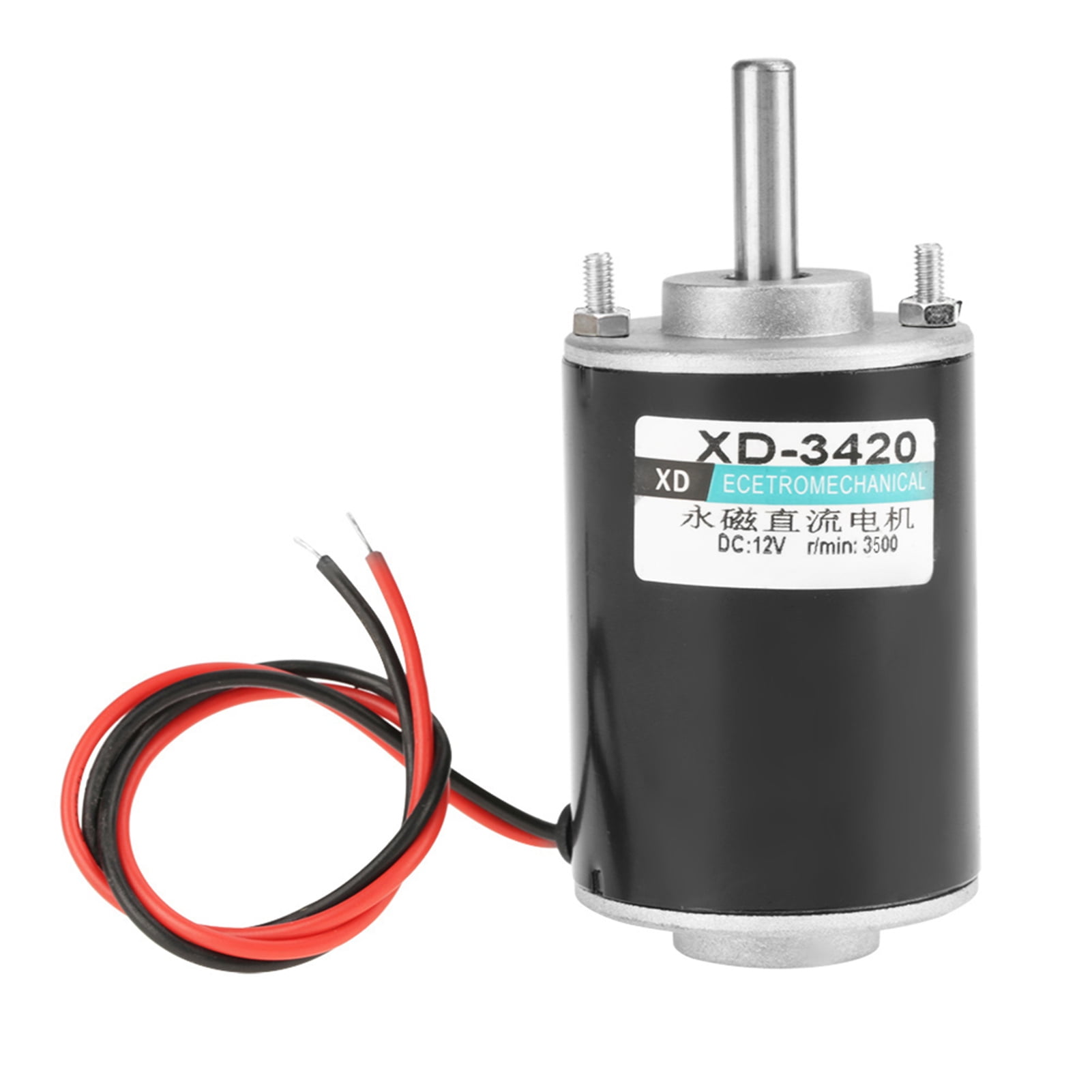 XD?3420 30W Permanent Magnet DC Motor High Speed CW/CCW(12V 3500RPM ...
