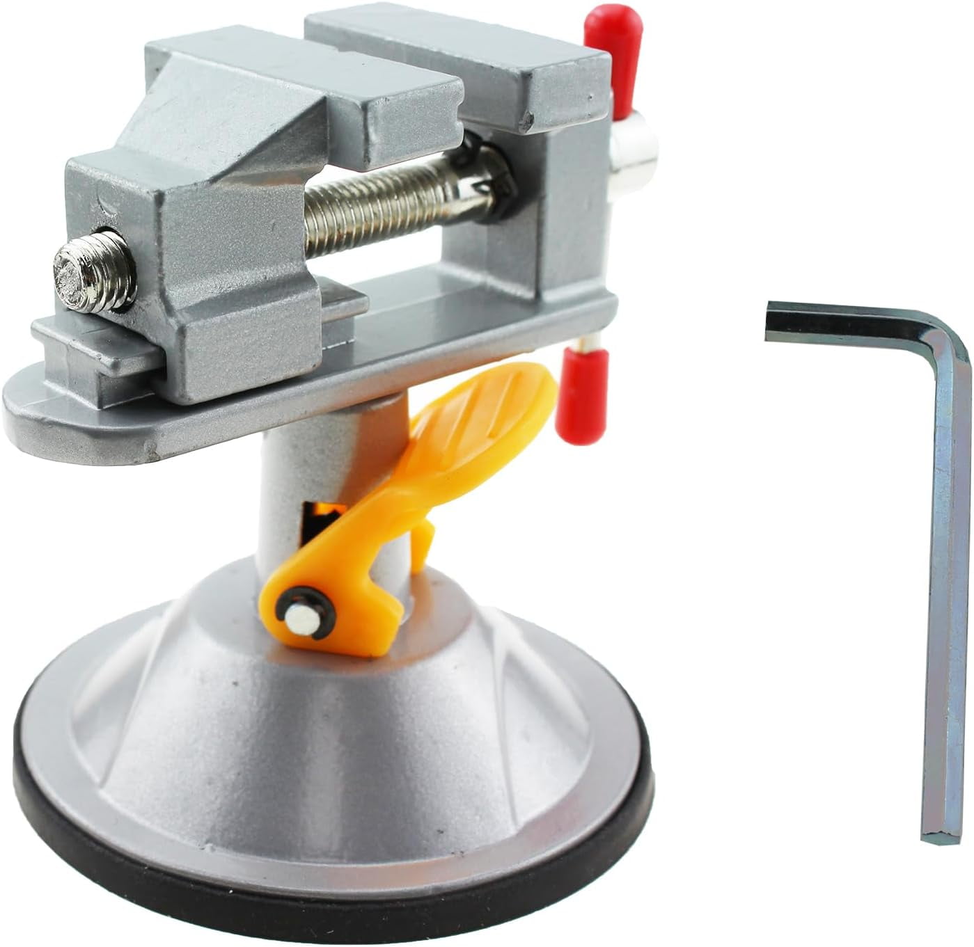 XD-360 Degree Universal Suction Cup Flat Table Vise Aluminium Bench ...