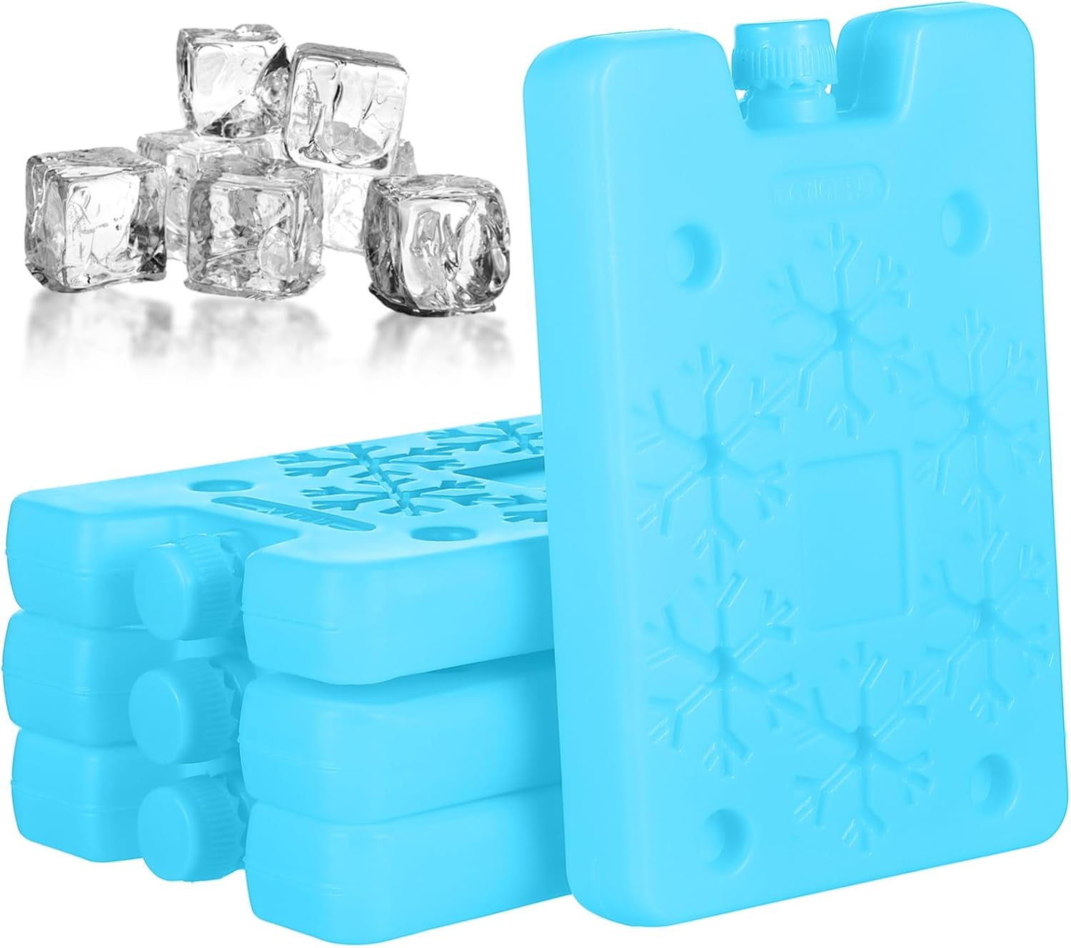 XD-4 Pcs Packs Ice Box Air Conditioner Fan Ice Blocks for Cooler ...