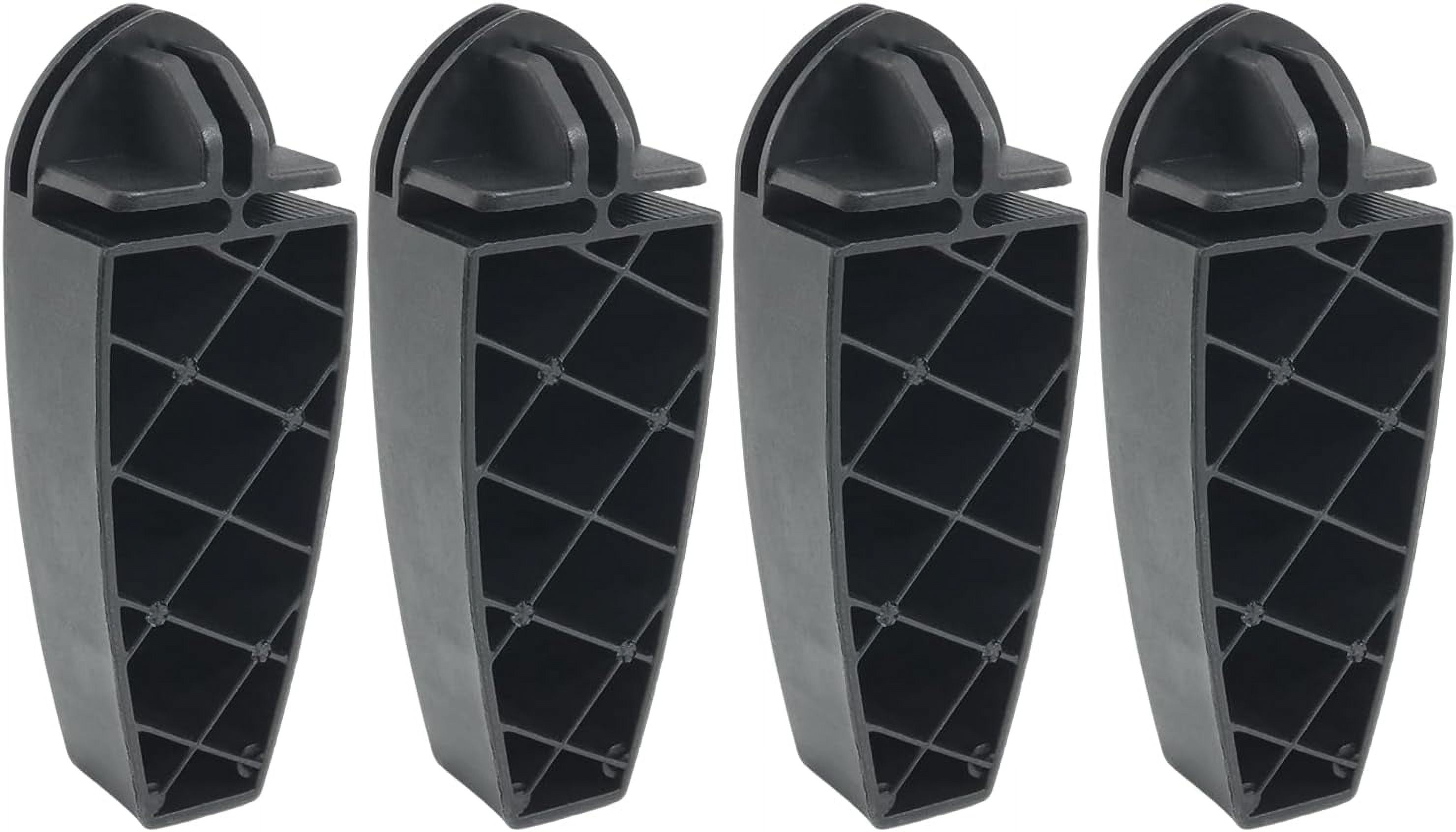 XD-4PCS Black Wire Grid Cube Storage Organizer Connector Wire Cube ...