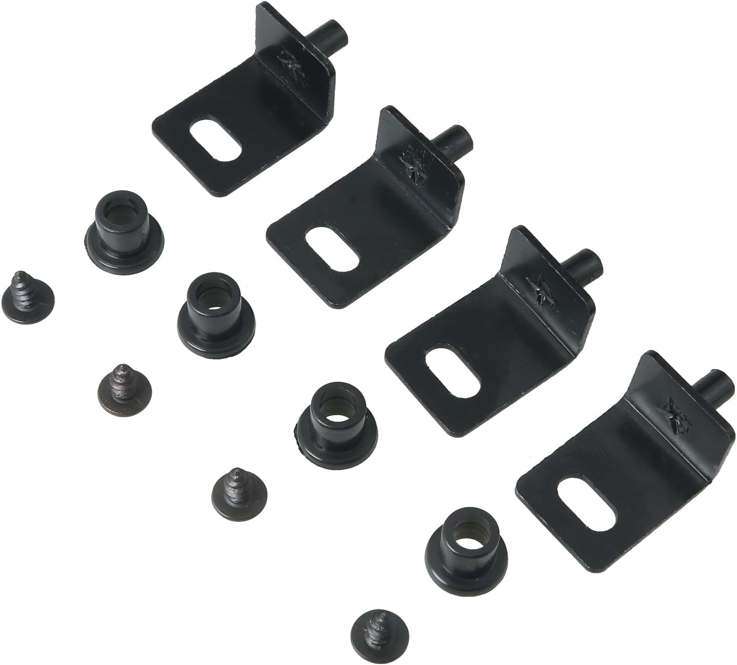 XD-4PCS Concealed Pivot Corner Hinge Cabinet Door Laminate Pivot Hinge ...