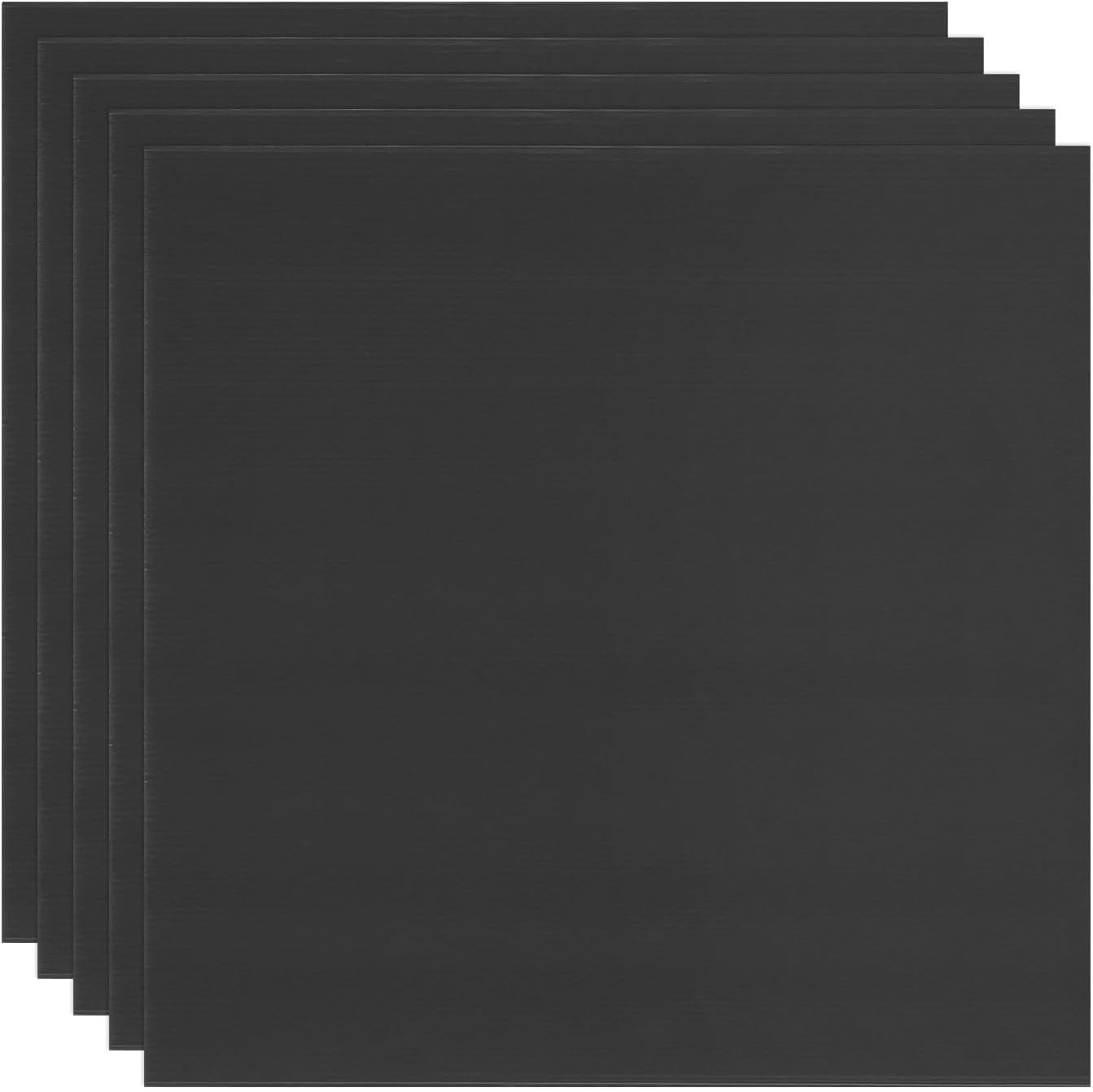 XD-5-Pack Corrugated Plastic Sheets, 8 Inch x 12 Inch Waterproof Blank ...