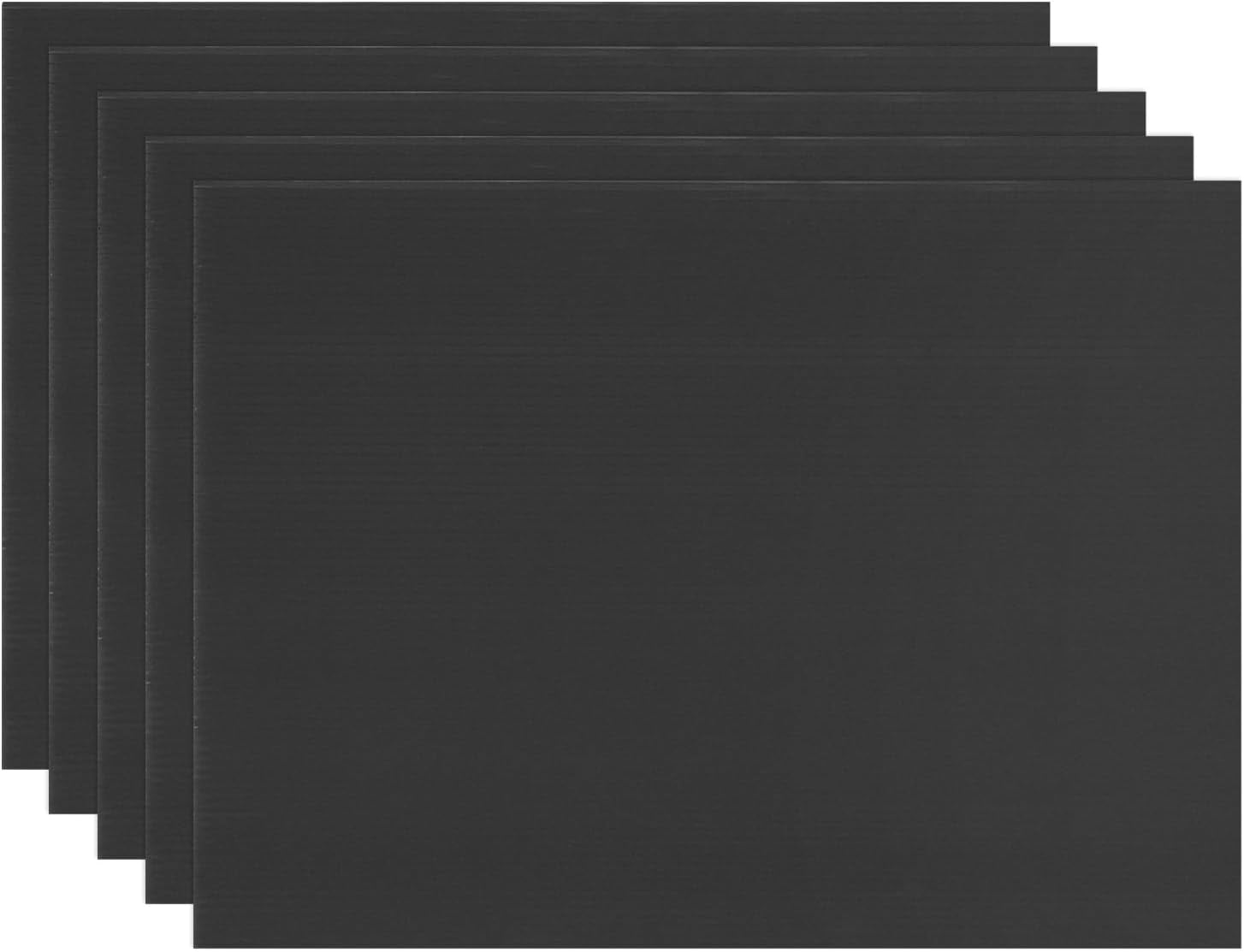 XD-5-Pack Corrugated Plastic Sheets, 8 Inch x 12 Inch Waterproof Blank ...