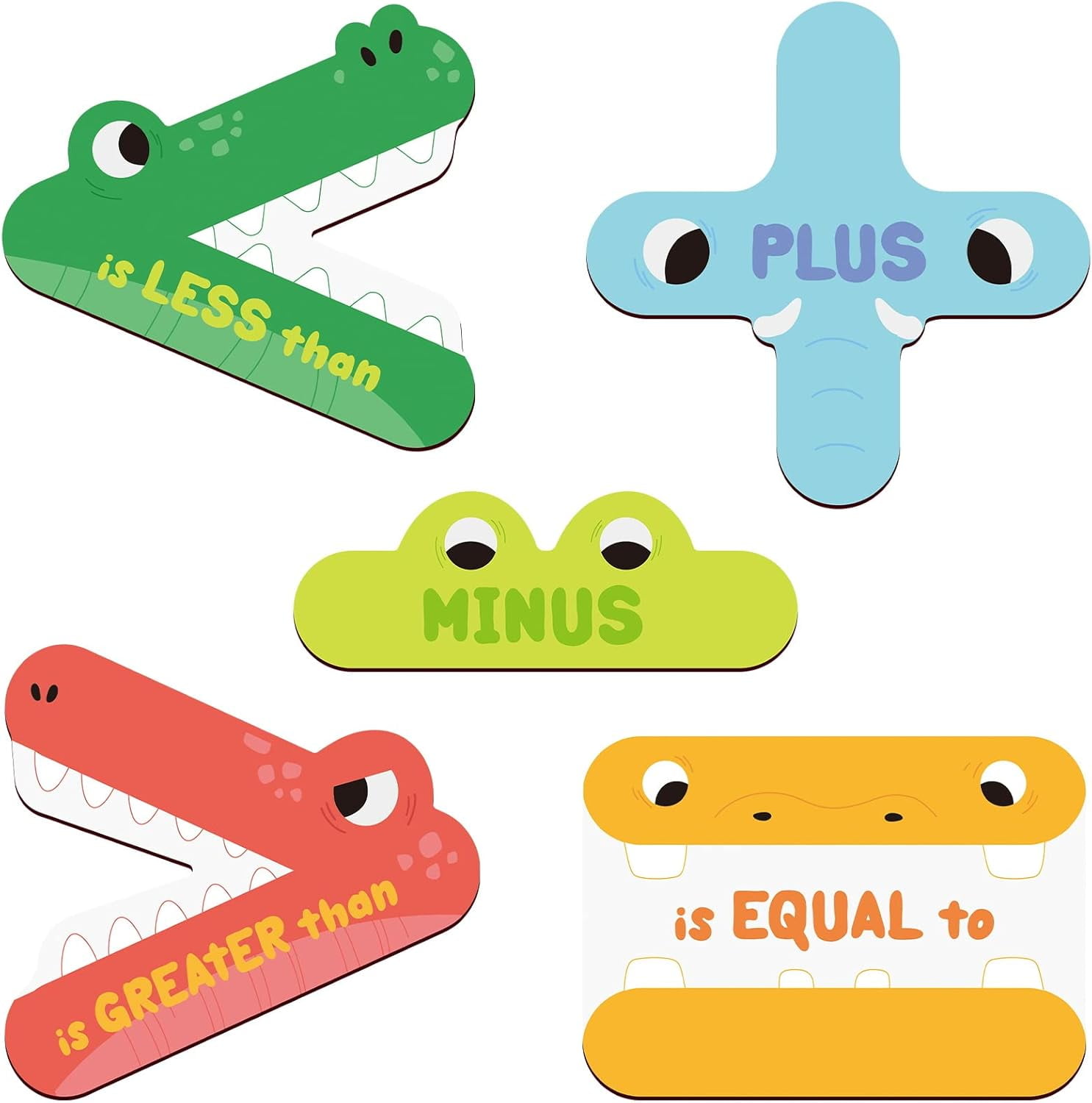 XD-5 Pack Math Sign Magnetic Teacher Tools, Greater Than and Less Than ...