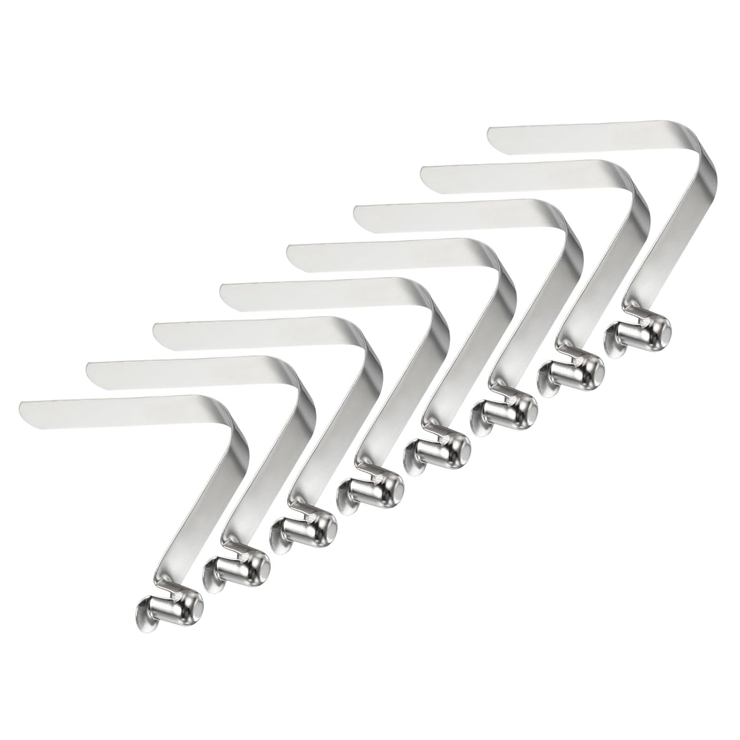 XD-8 Pcs Kayak Paddle Snaps, Pole Push Button Spring Clip Steel Hollow ...