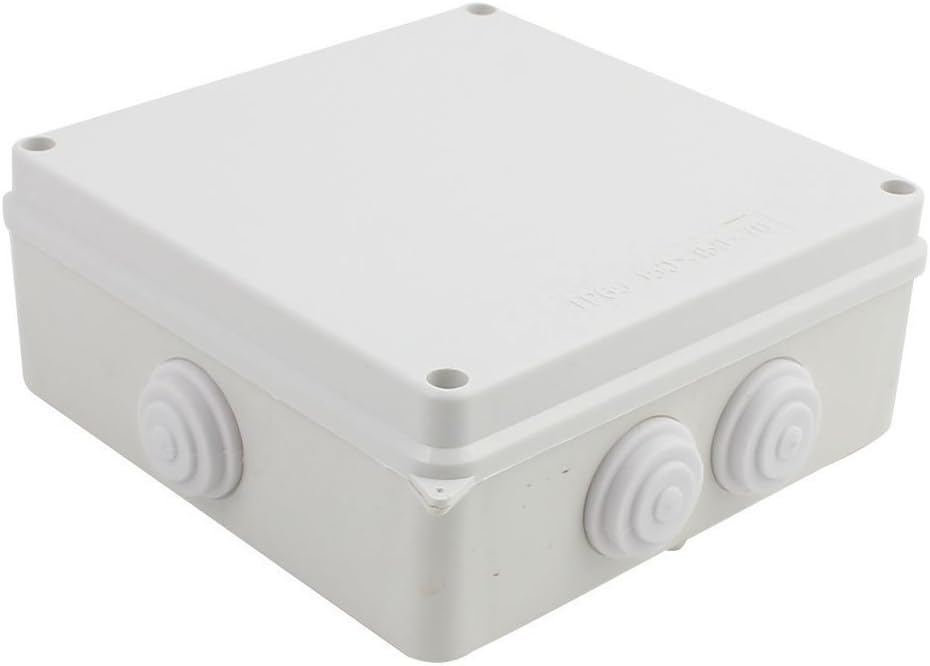 XD-ABS Waterproof Junction Box w Hole Electric Project Enclosure Round ...
