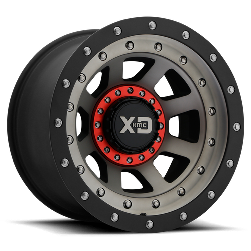 XD Aluminum Rim XD137 FMJ 17X9in Satin Black Dark Tint Finish ...