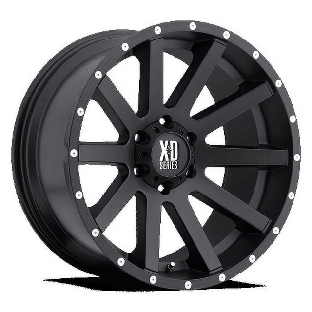 XD Aluminum Rim XD818 HEIST 20X10in Satin Black Finish, XD81821063724N - Walmart.com