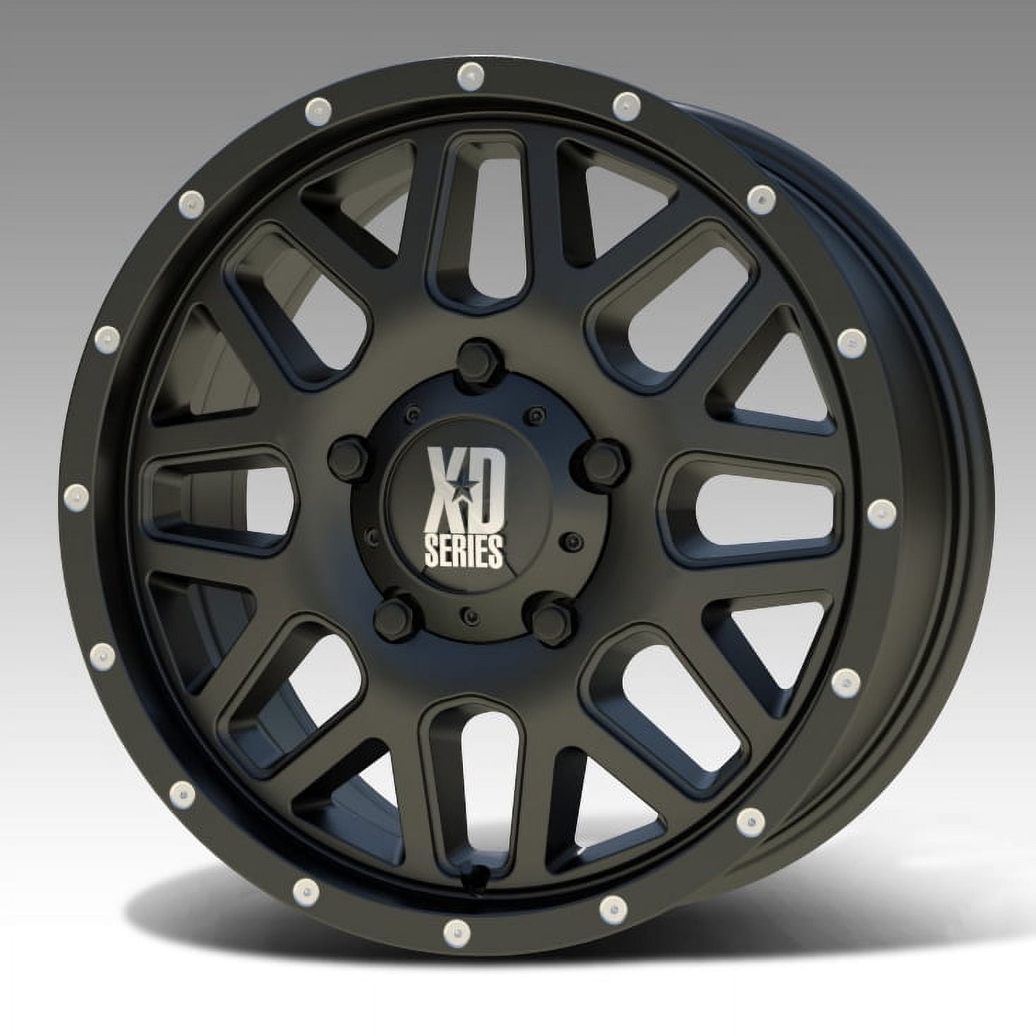 XD Aluminum Rim XD820 GRENADE 18X8in Satin Black Finish, XD82088016738 ...
