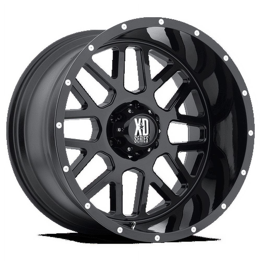 XD Aluminum Rim XD863 20X12in Satin Black Finish, XD86321287744N - Walmart.com