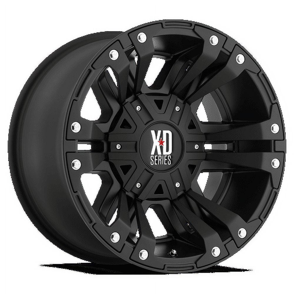 XD Aluminum Rim XD822 MONSTER II 17X9in Matte Black Finish ...