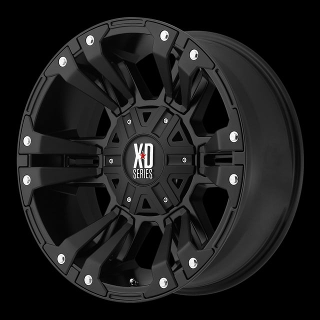 XD Aluminum Rim XD822 MONSTER II 20X10in Matte Black Finish ...