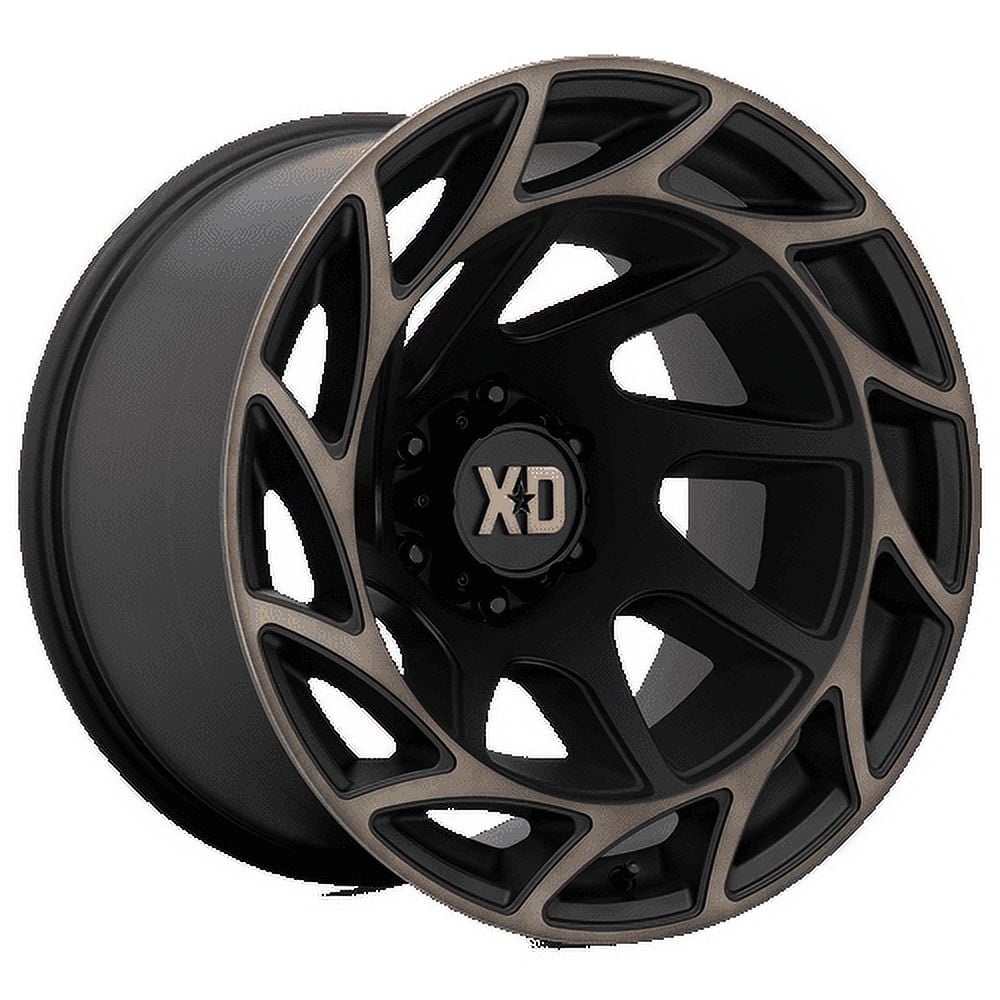 XD Aluminum Rim XD860 ONSLAUGHT 20X10in Satin Black with Bronze Tint Finish, XD86021050618N ...