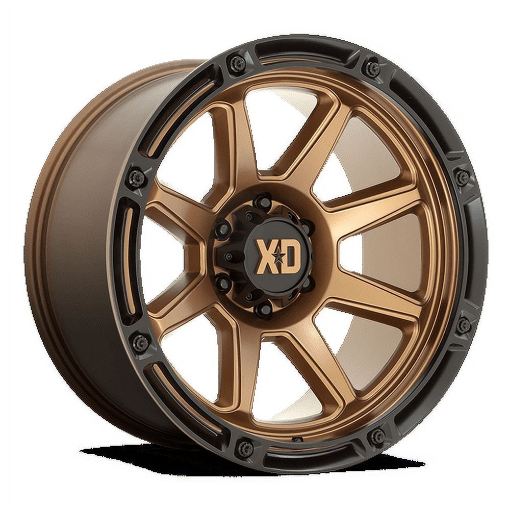 XD Aluminum Rim XD863 20X9in Matte Bronze with Black Lip Finish ...