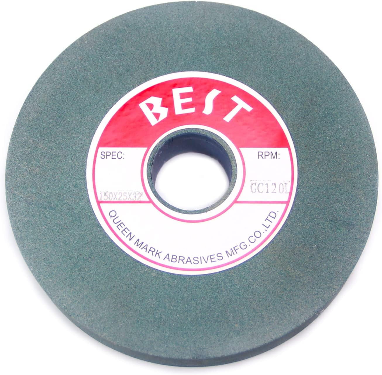 XD-Bench Grinding Wheels 6 inch Green Silicon Carbide 120 Grit Grinding ...