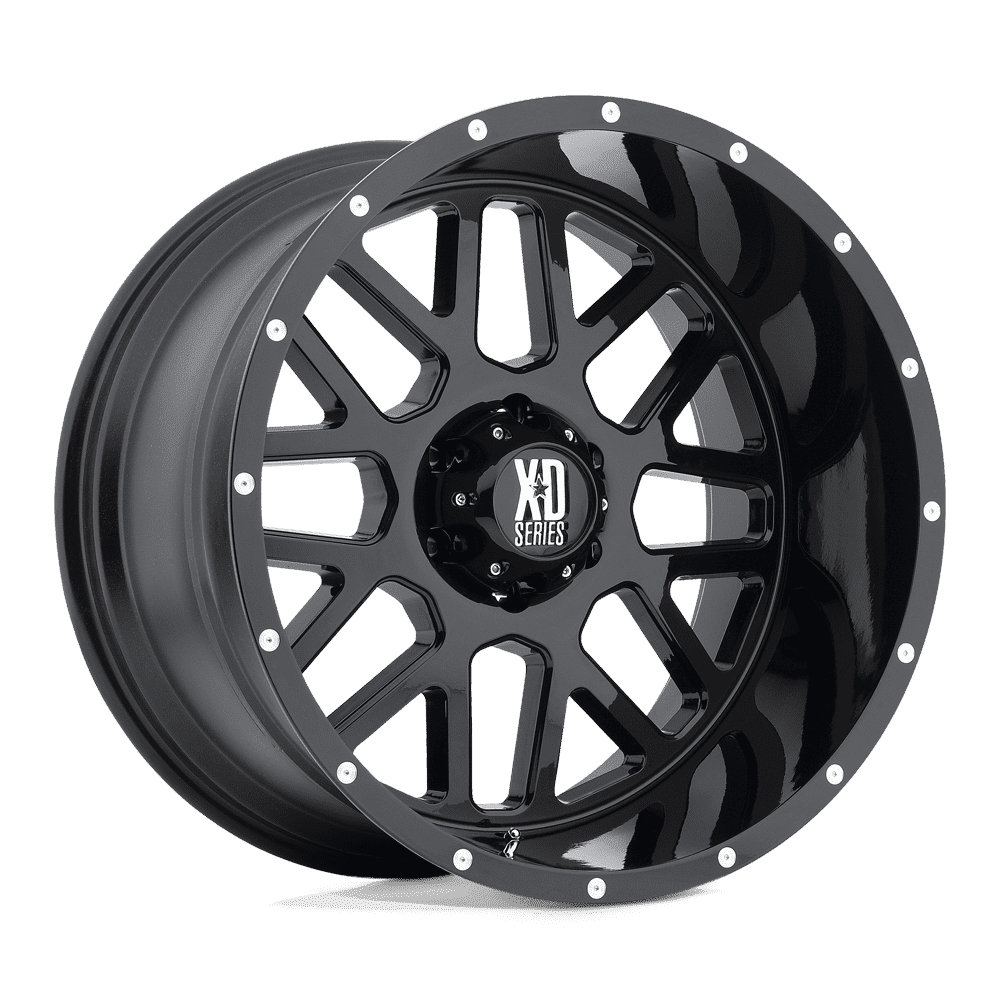 XD Wheels Cast Aluminum Rim XD820 18X9 5X5.0 S-BLK 18MM ...