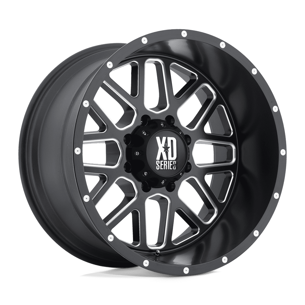 XD Cast Aluminum Rim XD820 20X9 5X150 S-BLK MILL 25MM, XD82029058925US ...