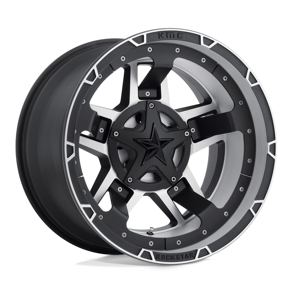 XD Cast Aluminum Rim XD827 17X9 5X5.0/135 M-BLK MACH -12MM ...