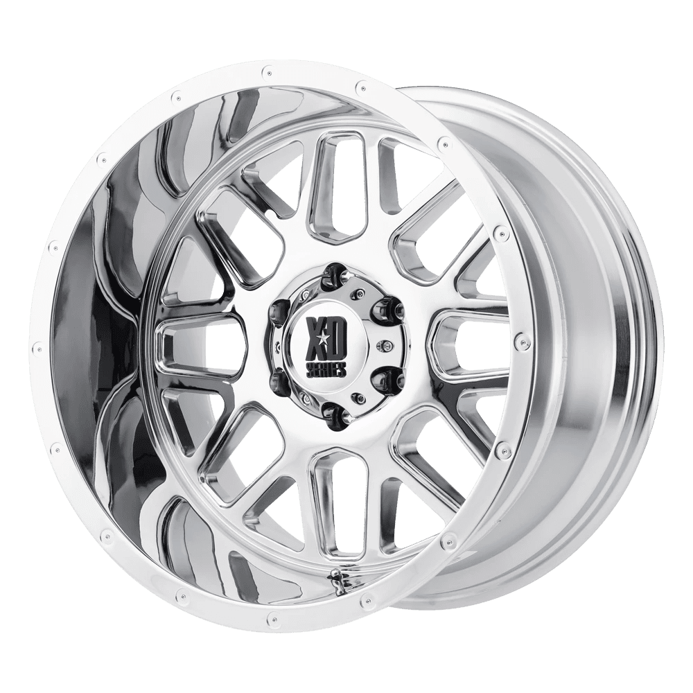 XD Cast Aluminum Wheel XD820 16x7 5x160 CHROME 42mm, XD82067016242 ...
