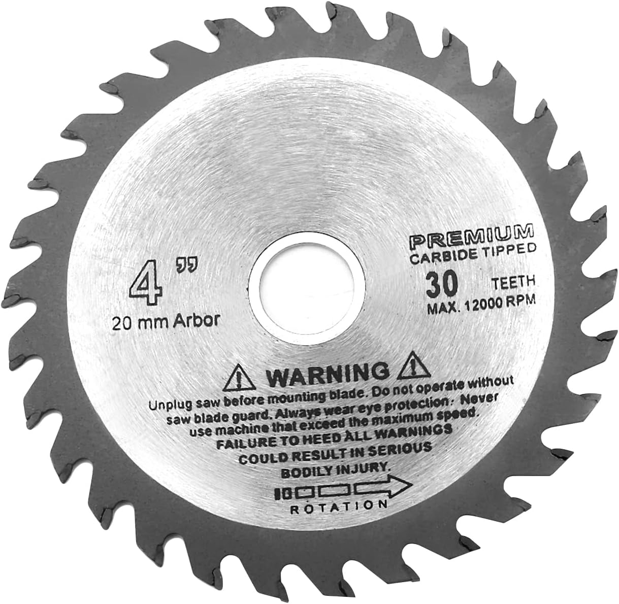 XD-Circular Saw Blade, 4 Inches Carbide Tipped Slitting Saw, 40T Saw ...
