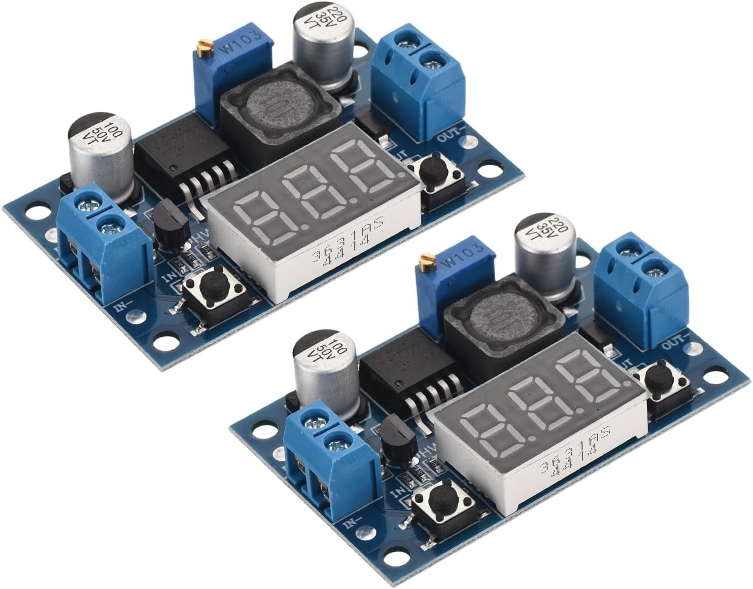 XD-DC-DC Buck Converter Voltage Regulator Adjustable Module LM 2596 ...