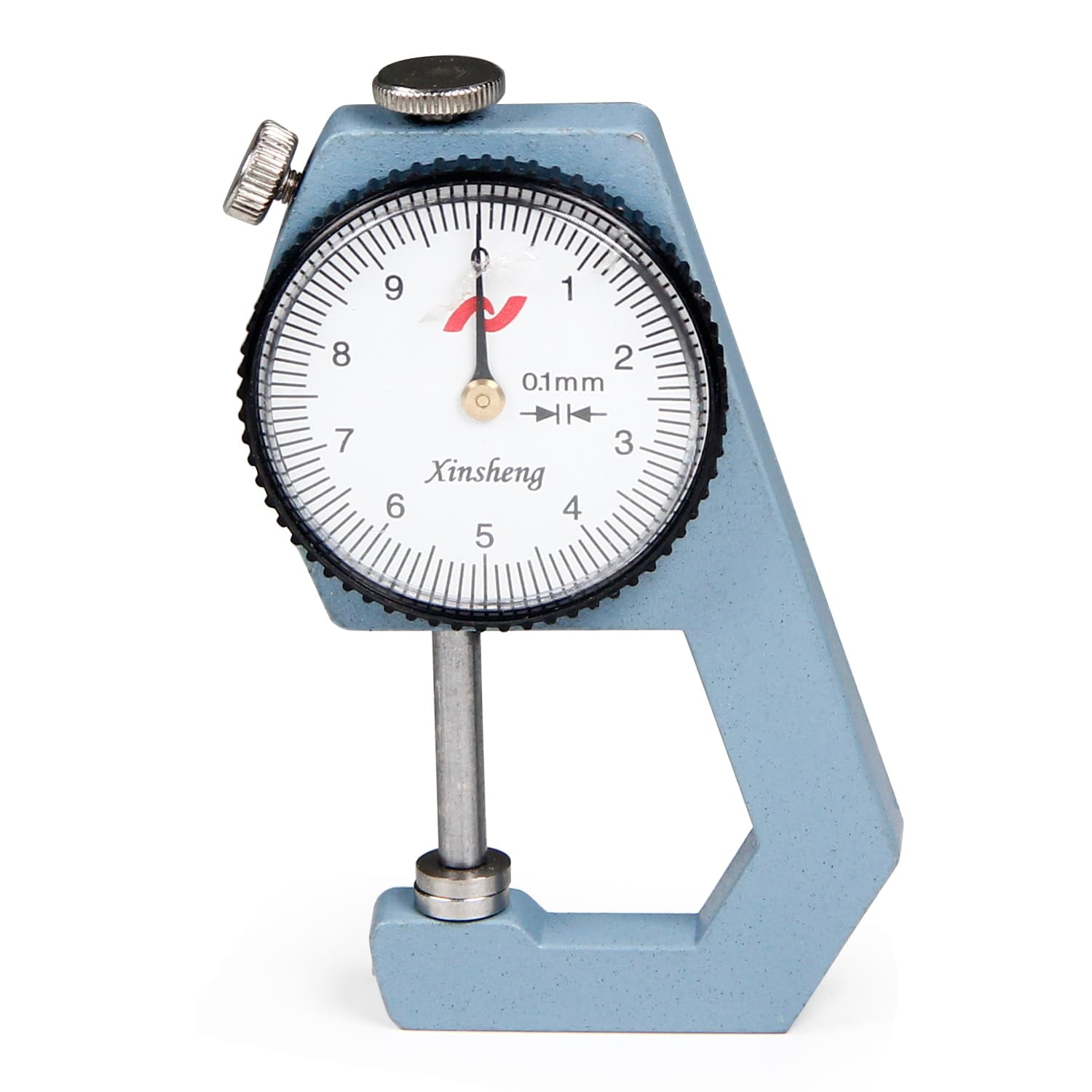 XD-Dial Thickness Gauge, Flat Head Thickness, 0-20mm Tester Dial ...