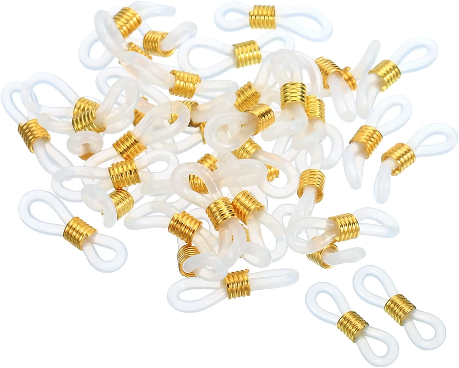 XD-Eyeglass Chain Connector, Adjustable Anti Slip Silicone Rubber Strap ...