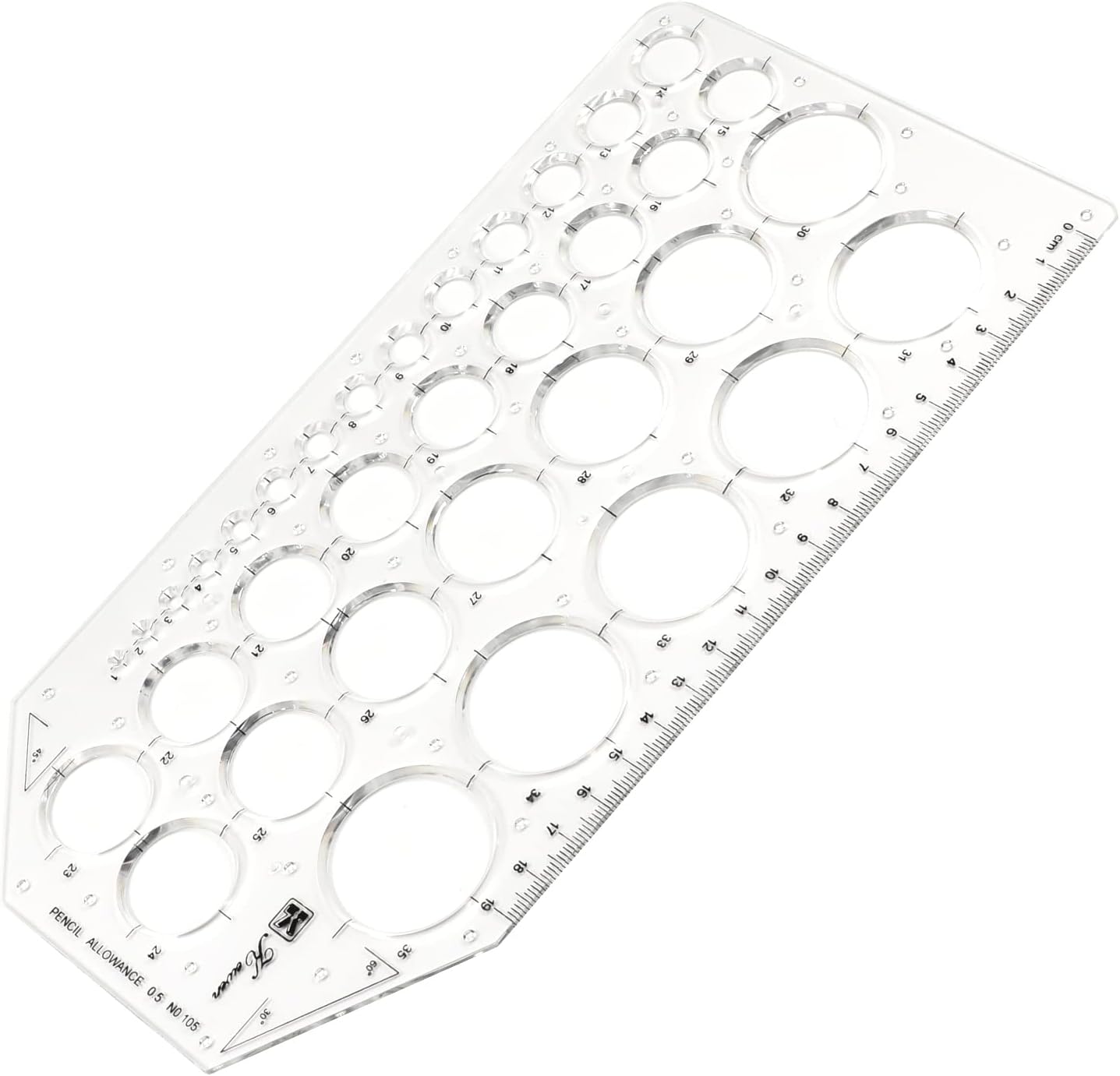 XD-Geometric Drawing Template, Measuring Rulers, Plexiglass Measuring ...