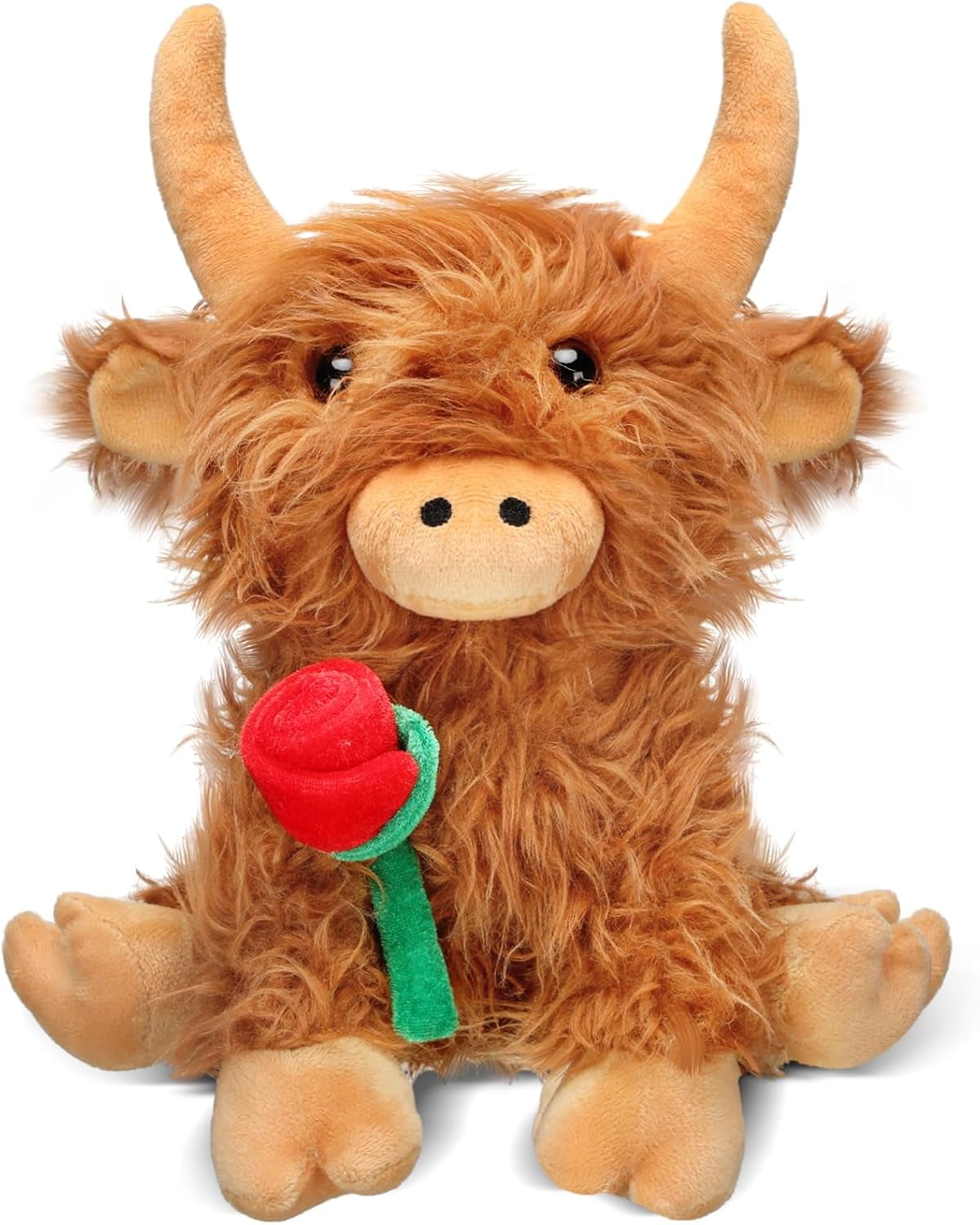 XD-Graduation Dog Plush Gift Highland Cow Hippo Dog Stuffed Animal with ...