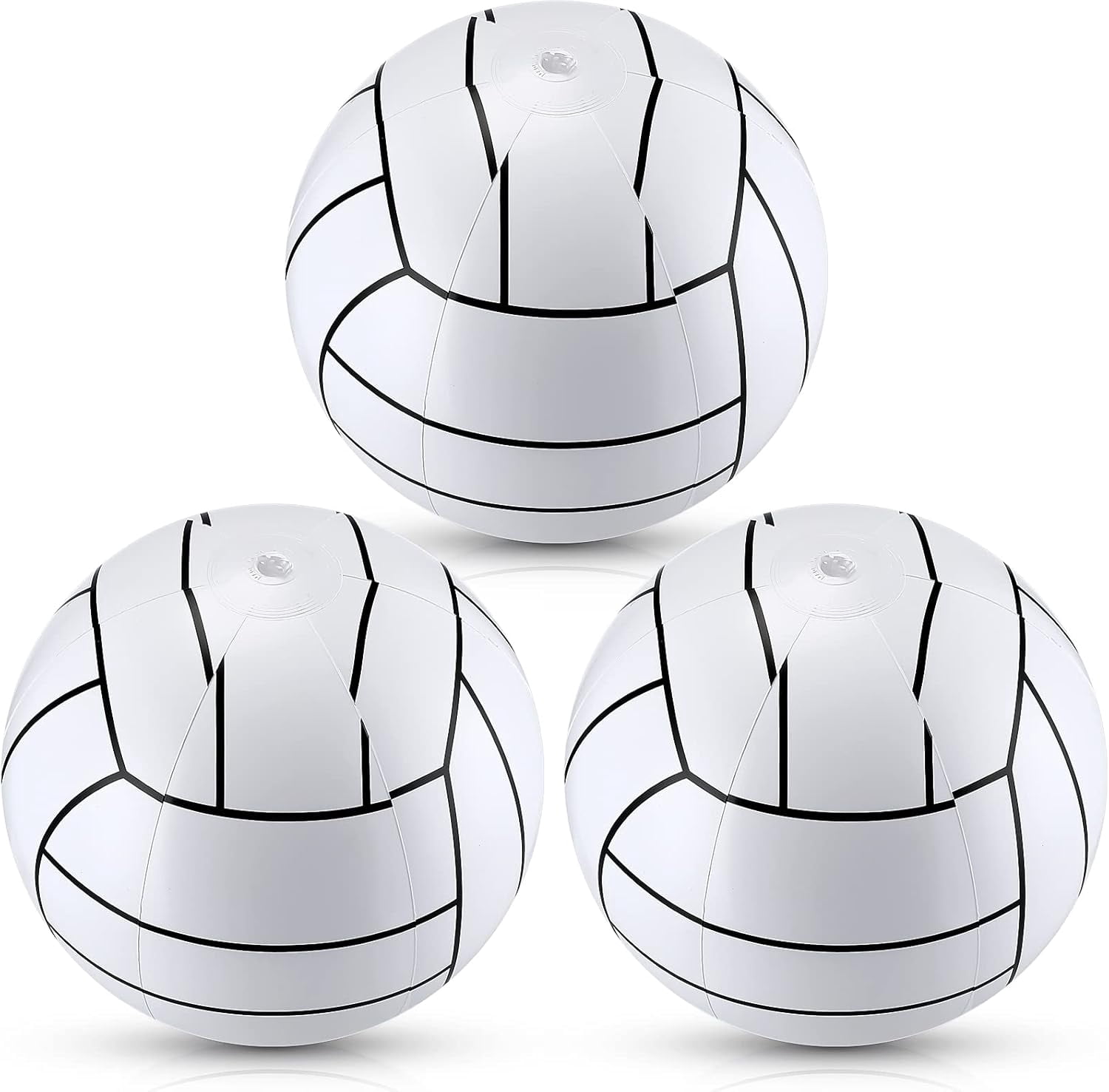 XD-Inflatable Beach Ball 12 Inch Inflatable Volleyball Sports Ball ...
