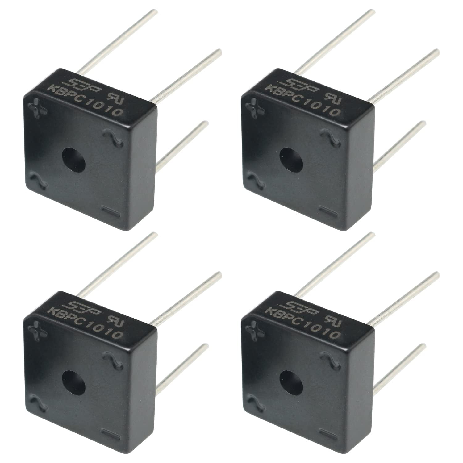 XD-KBPC1010 Bridge Rectifier Diode 6PCS 4-Pin Single Phase Full Wave 10 ...