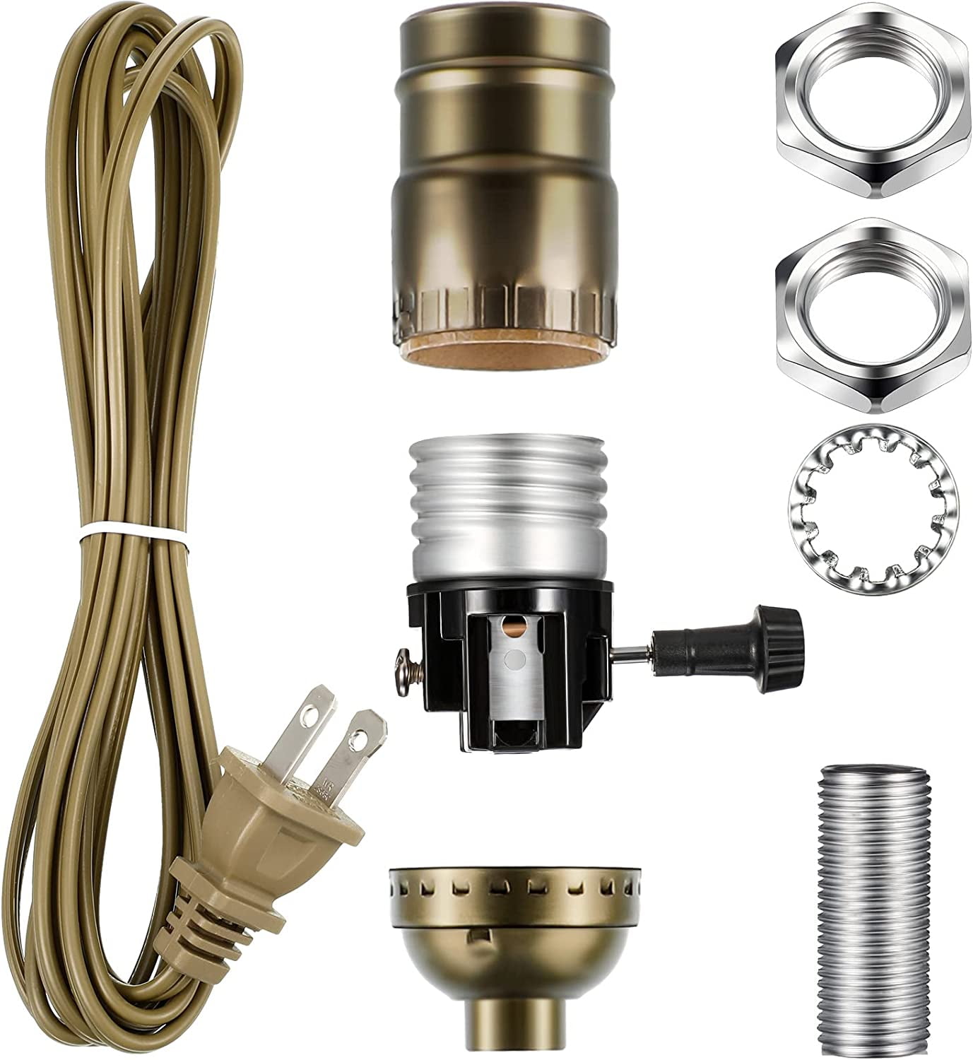 XD-Lamp Kit for Repair Light Replacement for Bulb Lamps with 3 Way Socket Light Repair Kit ...