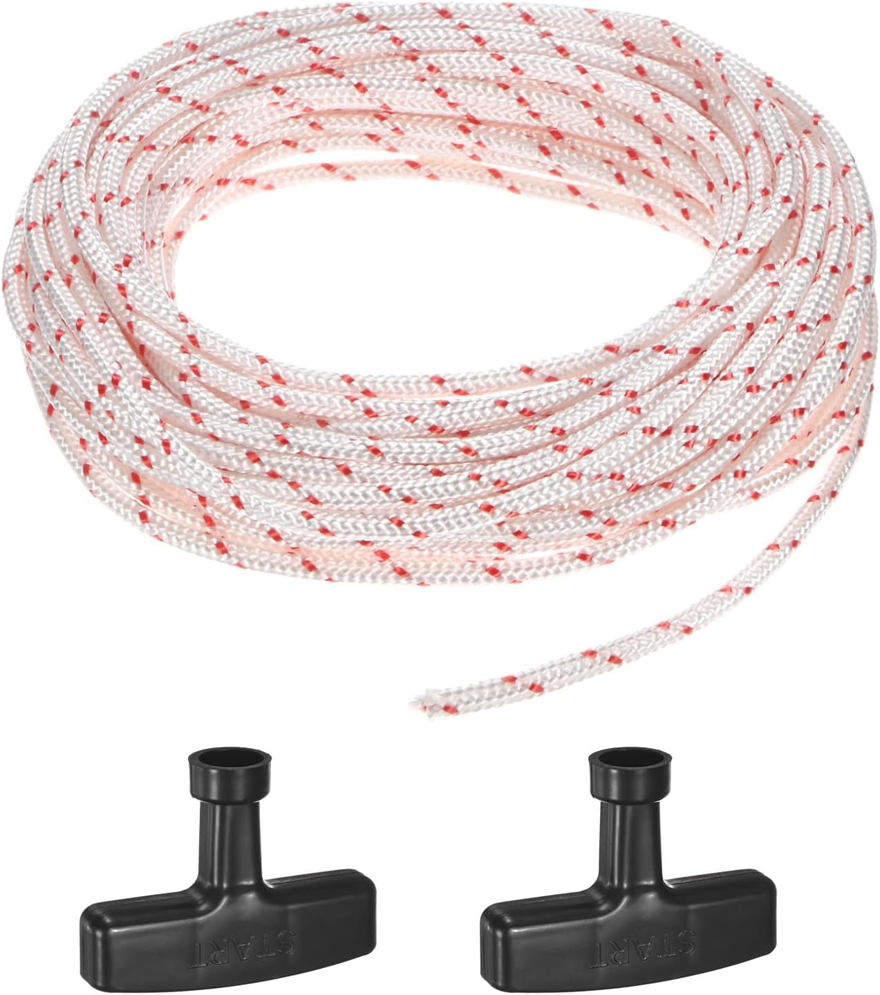 XD-Recoil Starter Rope Pull Cord 6mm 10m Pull Starter Rope with Handles ...