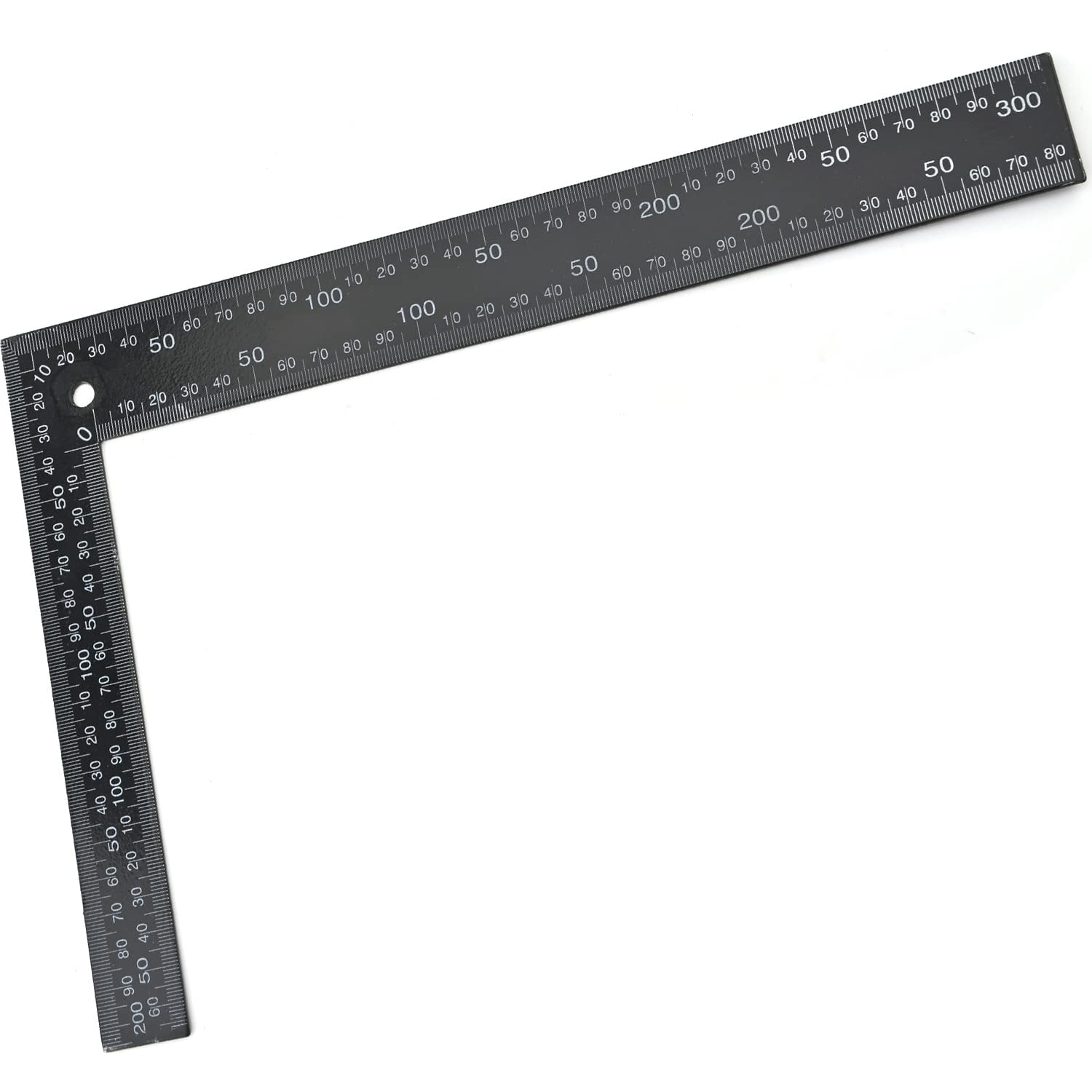 XD-Right Angle Ruler, 200mm × 300mm Carbon Steel L Shape Ruler, 90 ...