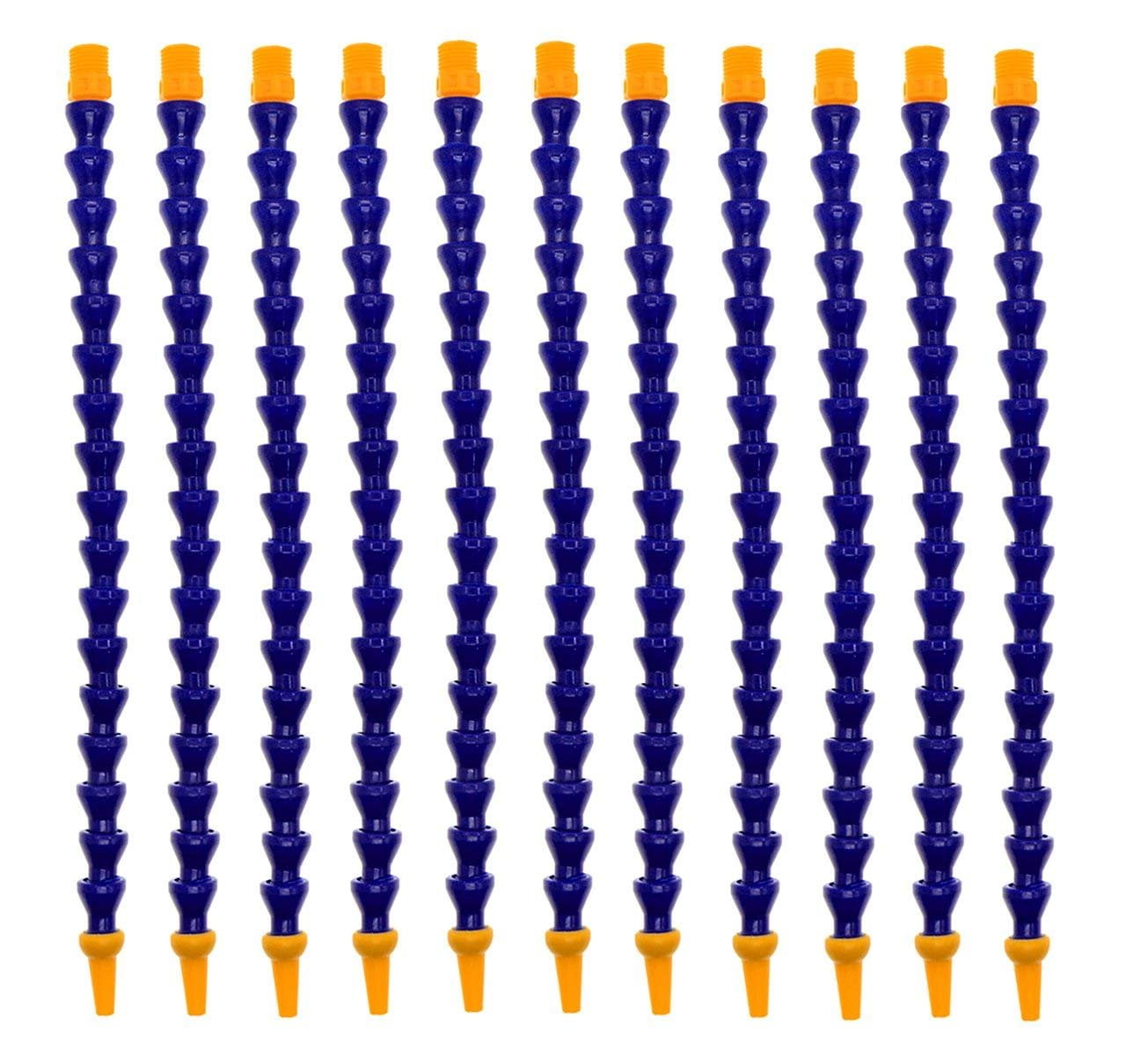 XD-Round Nozzles 1/4PT Thread Plastic Flexible Water Oil Coolant Pipe ...