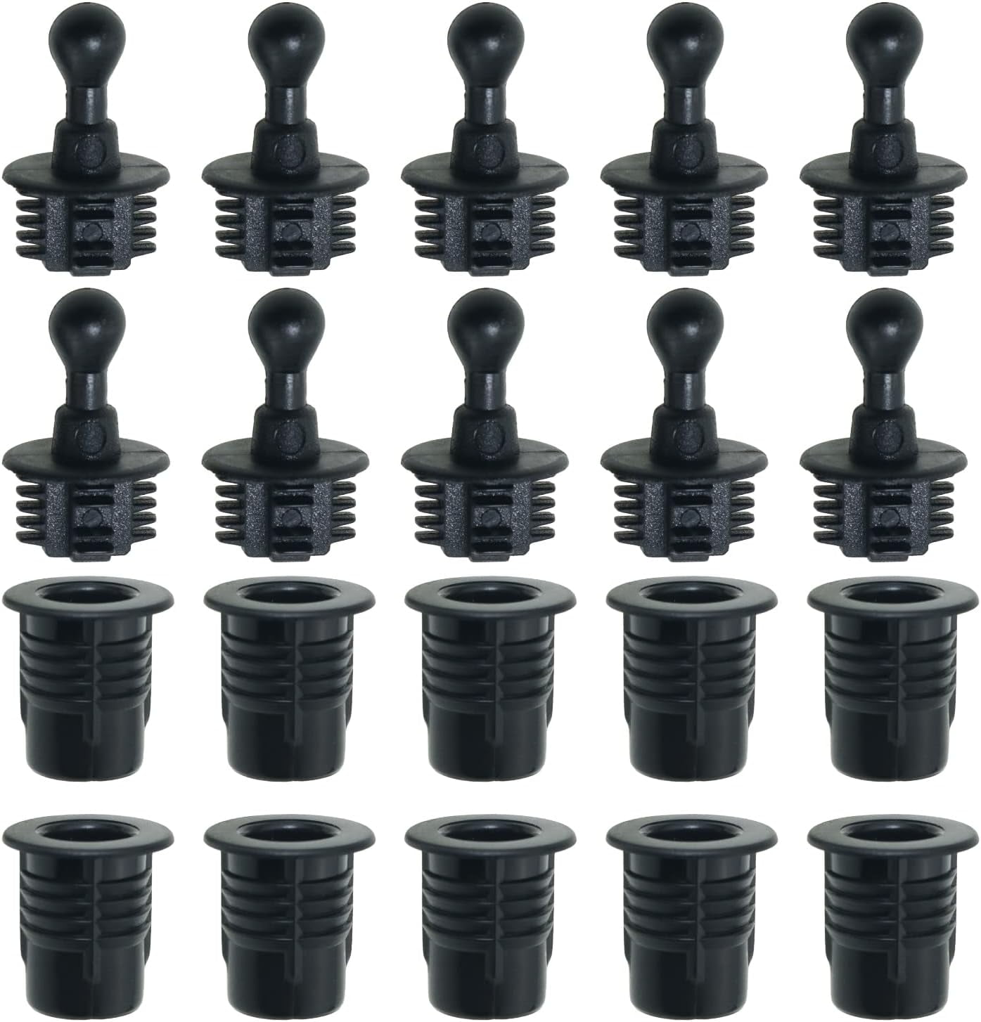 XD-Speaker Grill Peg Kit 10Pair Plastic Ball and Socket Type Grill ...