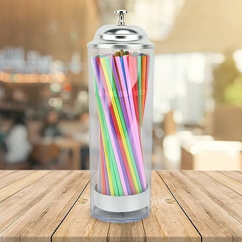 XD2-1 PC Straw Dispenser Holder, Straw Storage, Drinking Retro Straw ...