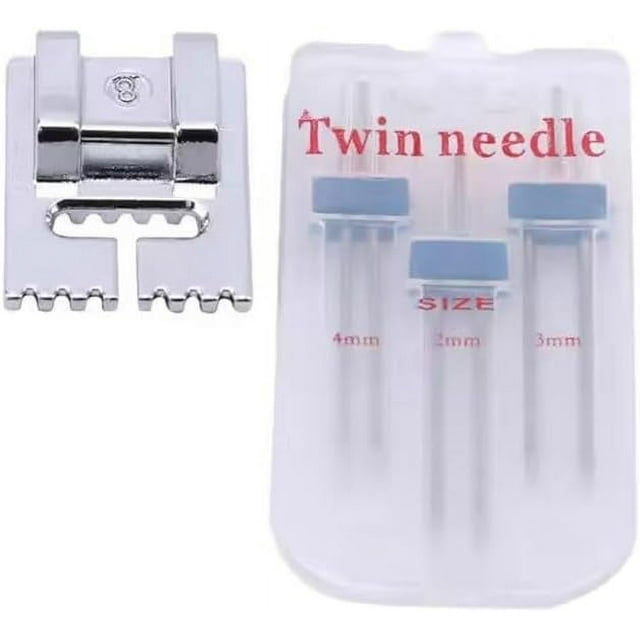 XD2-1 Set Twin Stretch Machine Needle Double Twin Needles Pins Sewing ...