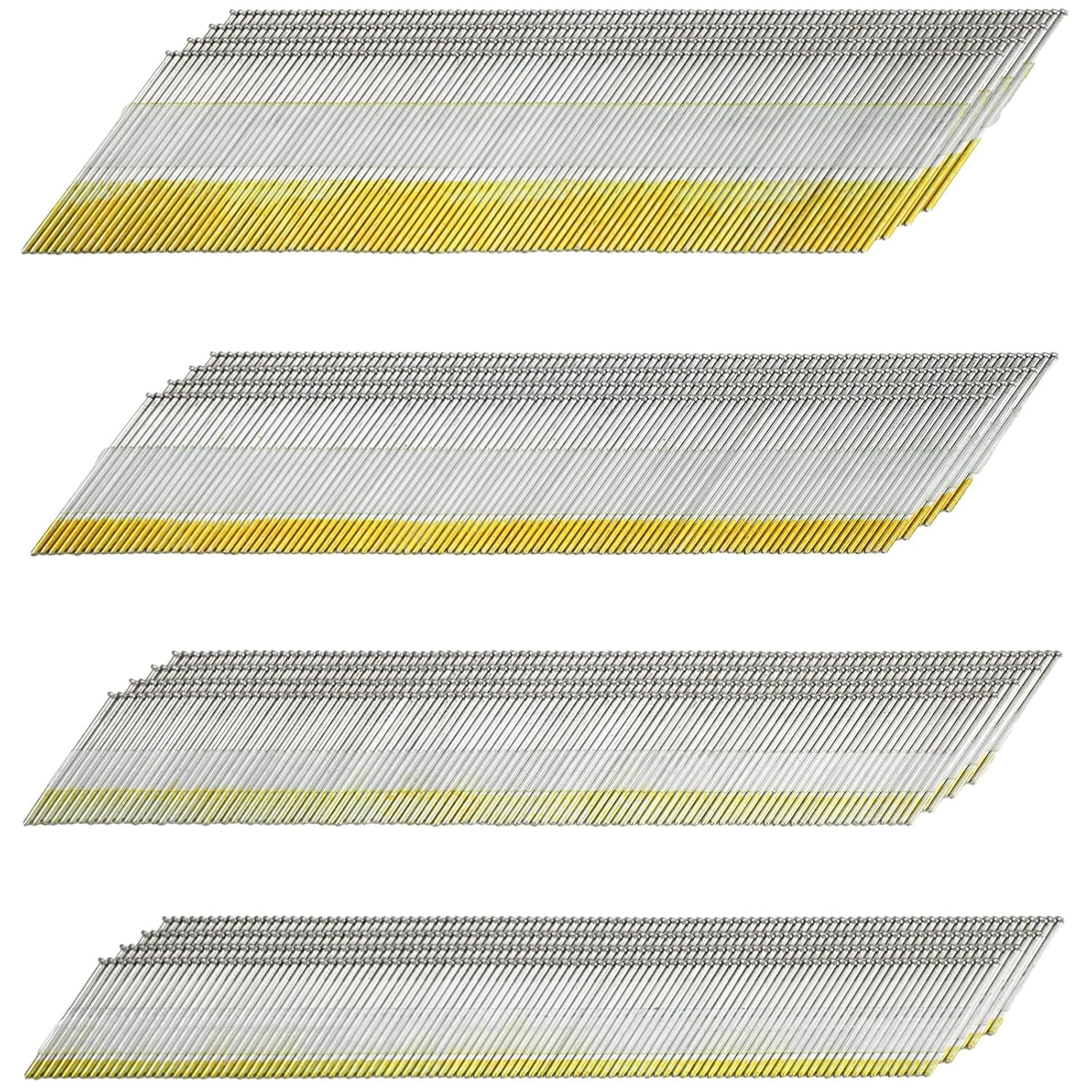 XD2-15 Gauge Da Angled Finish Nails 34 Degree, 2000 Count 1-1/4, 1-1/2 ...