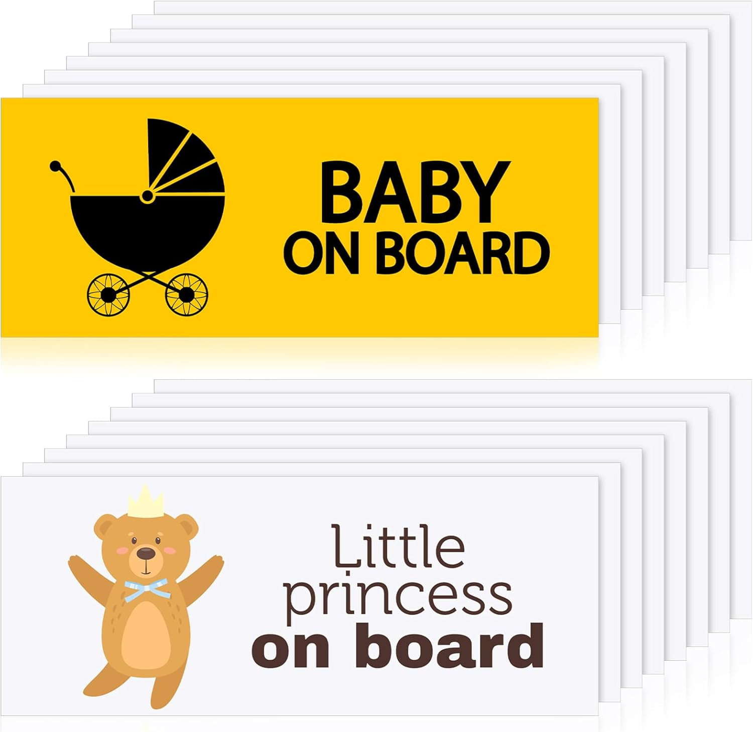 XD2-16 Pcs Sublimation Blanks Car Window Signs with Adhesive Strips ...