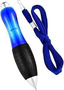 XD2-1Pc Blue Big Weighted Fat Pens Retractable Blue Body Ballpoint Pens ...