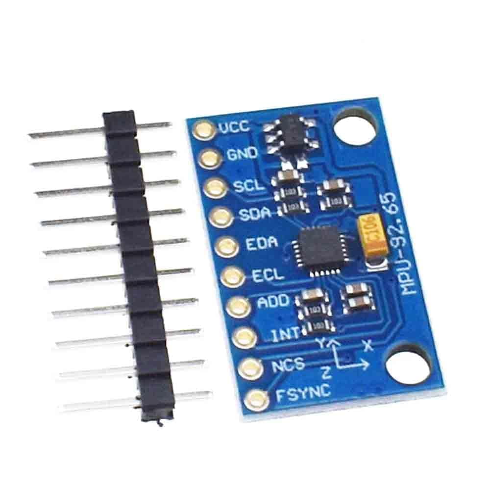 XD2-1Pc Blue IIC I2C SPI MPU6500 MPU-6500 6-Axis Gyroscope Accelerometer Sensor Module Replace ...